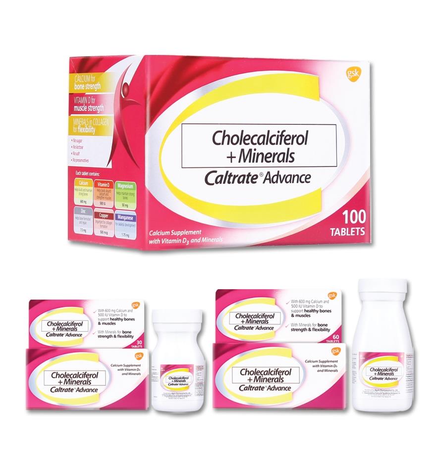 Caltrate Advance | Dosage/Direction for Use | MIMS Philippines