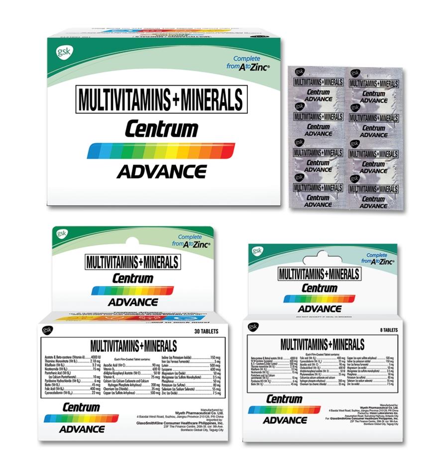 Centrum Advance | Dosage/Direction for Use | MIMS Philippines
