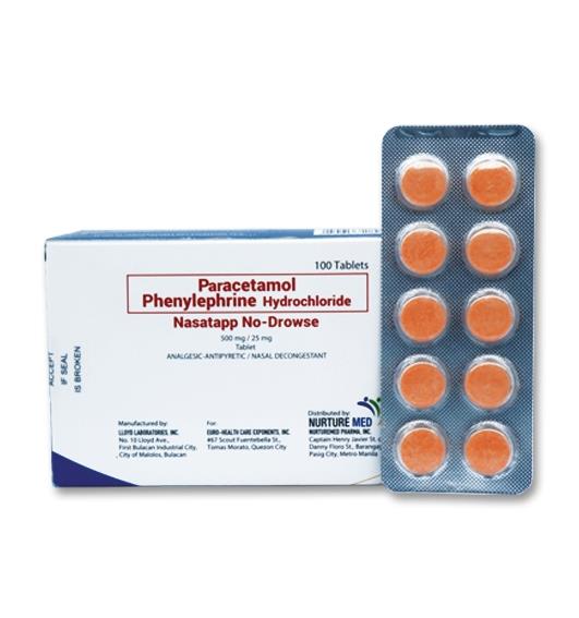 Nasatapp No-Drowse | Dosage/Direction for Use | MIMS Philippines