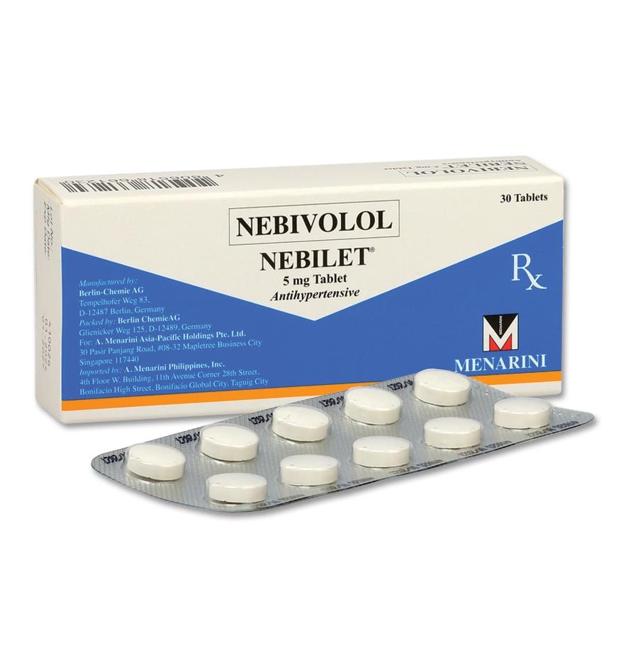 Nebilet | Dosage/Direction for Use | MIMS Philippines