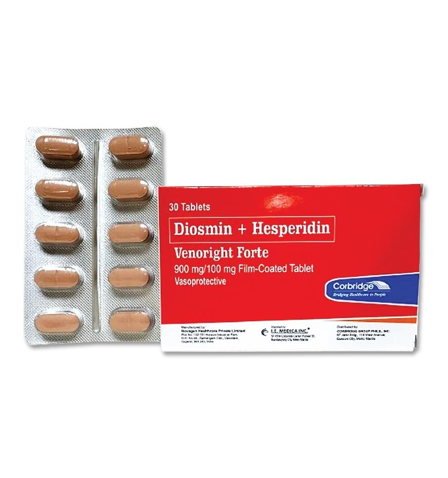 Venoright Forte | Dosage/Direction for Use | MIMS Philippines