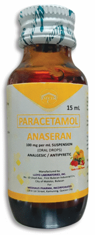 Image of Anaseran oral drops 100 mg/mL | MIMS Philippines