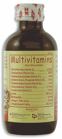 Image of Bomvital Forte Multivitamins for Kids syr | MIMS Philippines