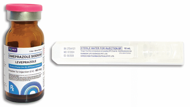 Image of Leveprazole powd for inj 40 mg | MIMS Philippines