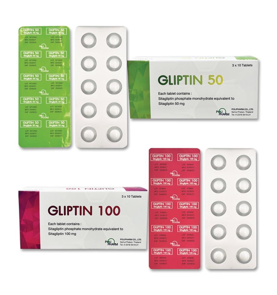 Gliptin | Presentation/Packing | MIMS Thailand