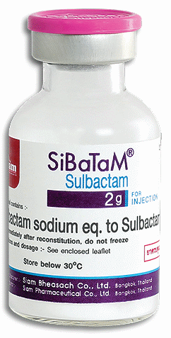 Image of Sibatam powd for inj 2 g | MIMS Thailand
